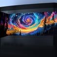Blacklight Galaxy Space HD 3D Black Light Aquarium Background UV ...