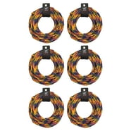 AIRHEAD AHWR-13BL Bling Spectra Wakeboard Rope 75' Blue 5-Section Boat ...