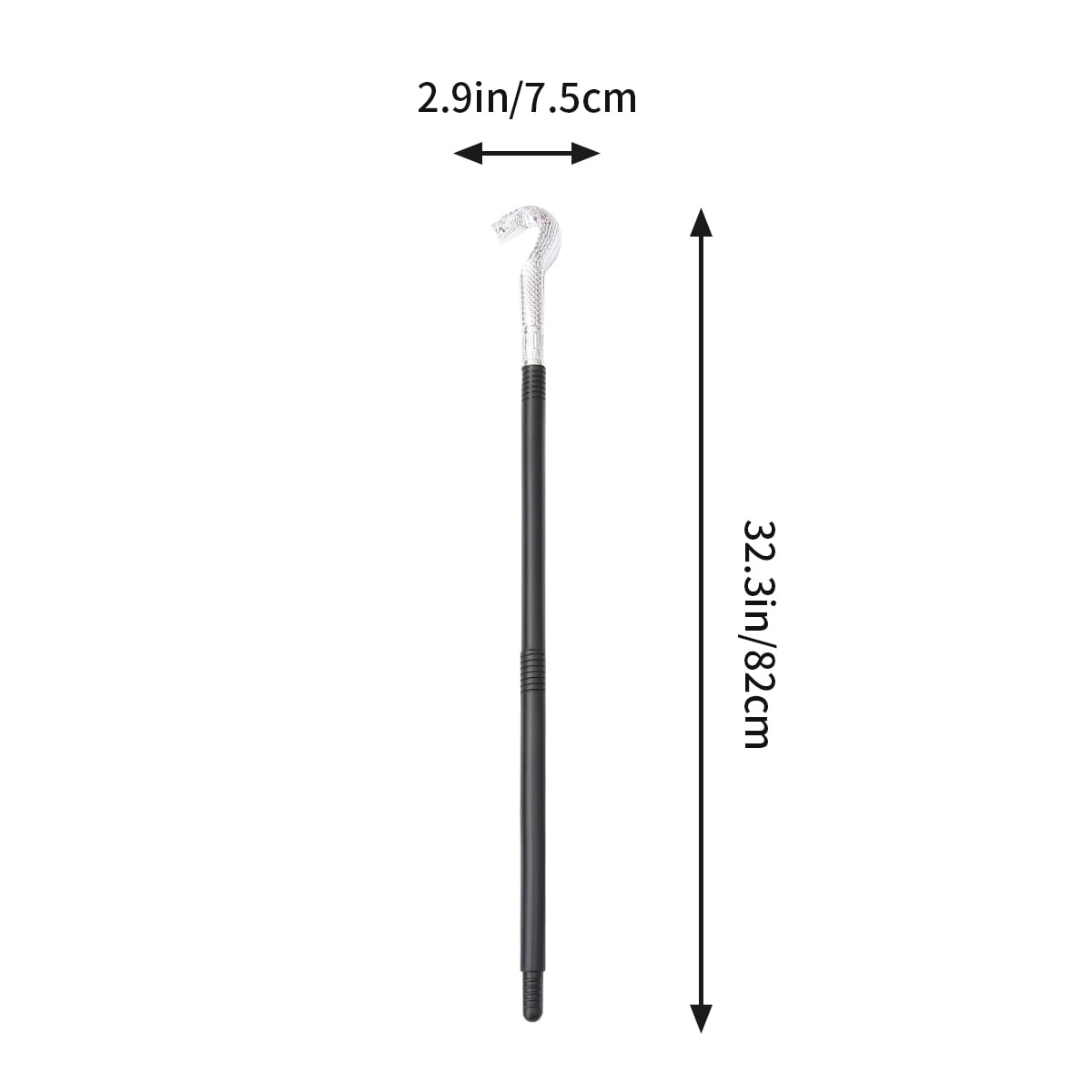 Buy TINKSKY 1Pc Novelty Snake Scepter Three-Section Halloween Props ...