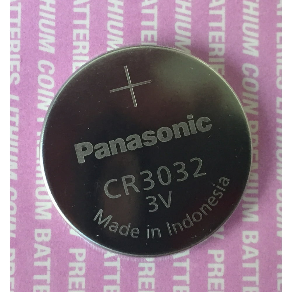 Panasonic CR3032 3V Lithium Coin Battery - 1 Battery + FREE SHIPPING ...
