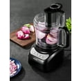 FOHERE Food Processor 12 Cup with Chopping Slicing Dough Attachments ...