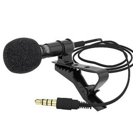 Hot Sales Microphone Condenser Clip-On Lapel Lavalier Mic Wired For ...