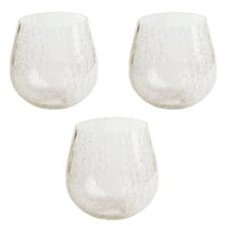 Free Shipping! Crack Finish Glass Lamp Shade, LEDupdates 3 Pack Clear ...