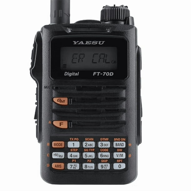 Yaesu FT-70DR Walkie-Talkie Radio de Dos Vías Portátil Digital Análogo ...