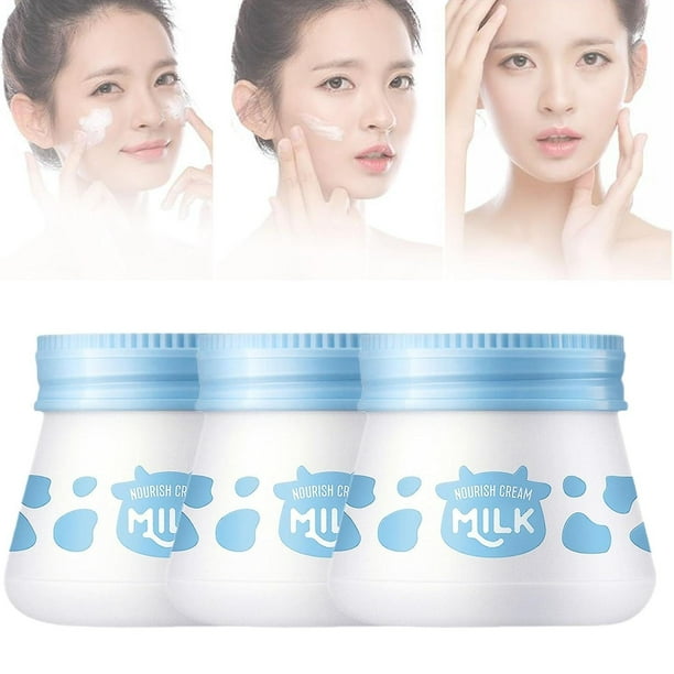 Milk Brightening Cream, Face Milk Cream Moisturizing Nourish Skin ...