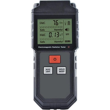 Electromagnetic Radiation Tester, Hand-Held Digital EMF Detector ...