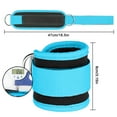 Gym Ankle Strap with Neoprene Padding and D-Ring for Machine Attachment ...