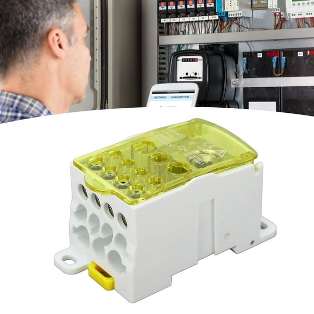 Terminal Block Junction Box, Terminal Distribution Box DIN Rail Main ...