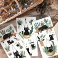 3 Sheets PVC Waterproof Decorative Stickers Self Adhesive Floral Decals ...