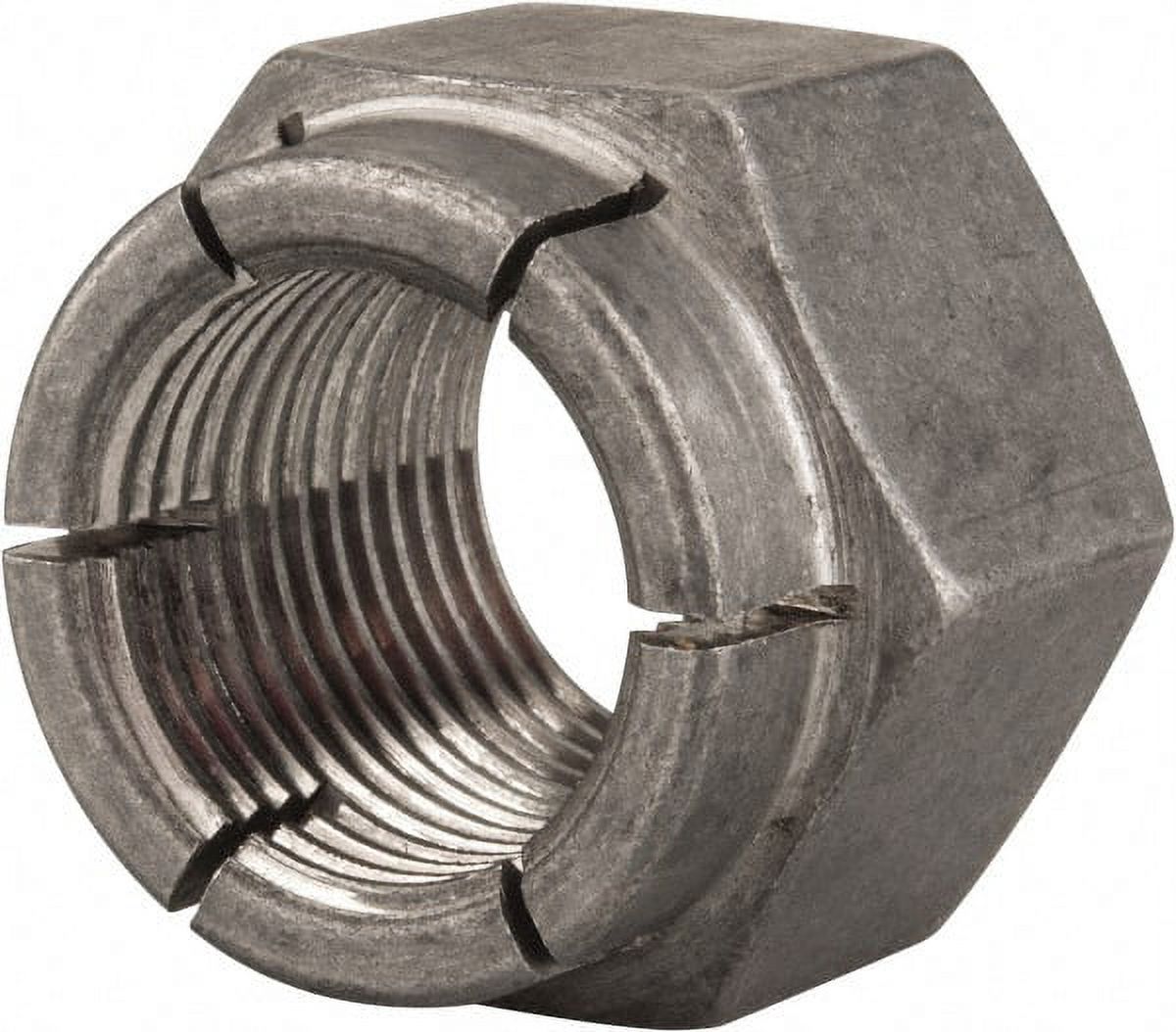1/4"-20 FULL HEIGHT, HEAVY Flexloc Self-Locking Hex Nut, Plain Finish ...