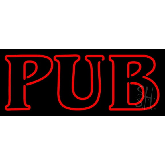 Red Take Out LED Neon Sign 24 x 31 - inches, Clear Edge Cut Acrylic ...