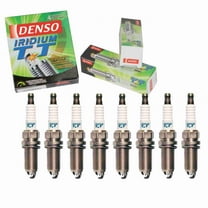 4 pc DENSO 5749 Iridium Racing Spark Plugs for IKH01-24 Ignition Wire ...