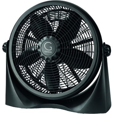 Genesis 20"3 Speed Box Fan with Max Cooling Technology, G20BOX-BLK ...