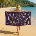 Beach Towel Bag 2 in 1 Dinosaur Family Bath Pool Towels Backpack ...