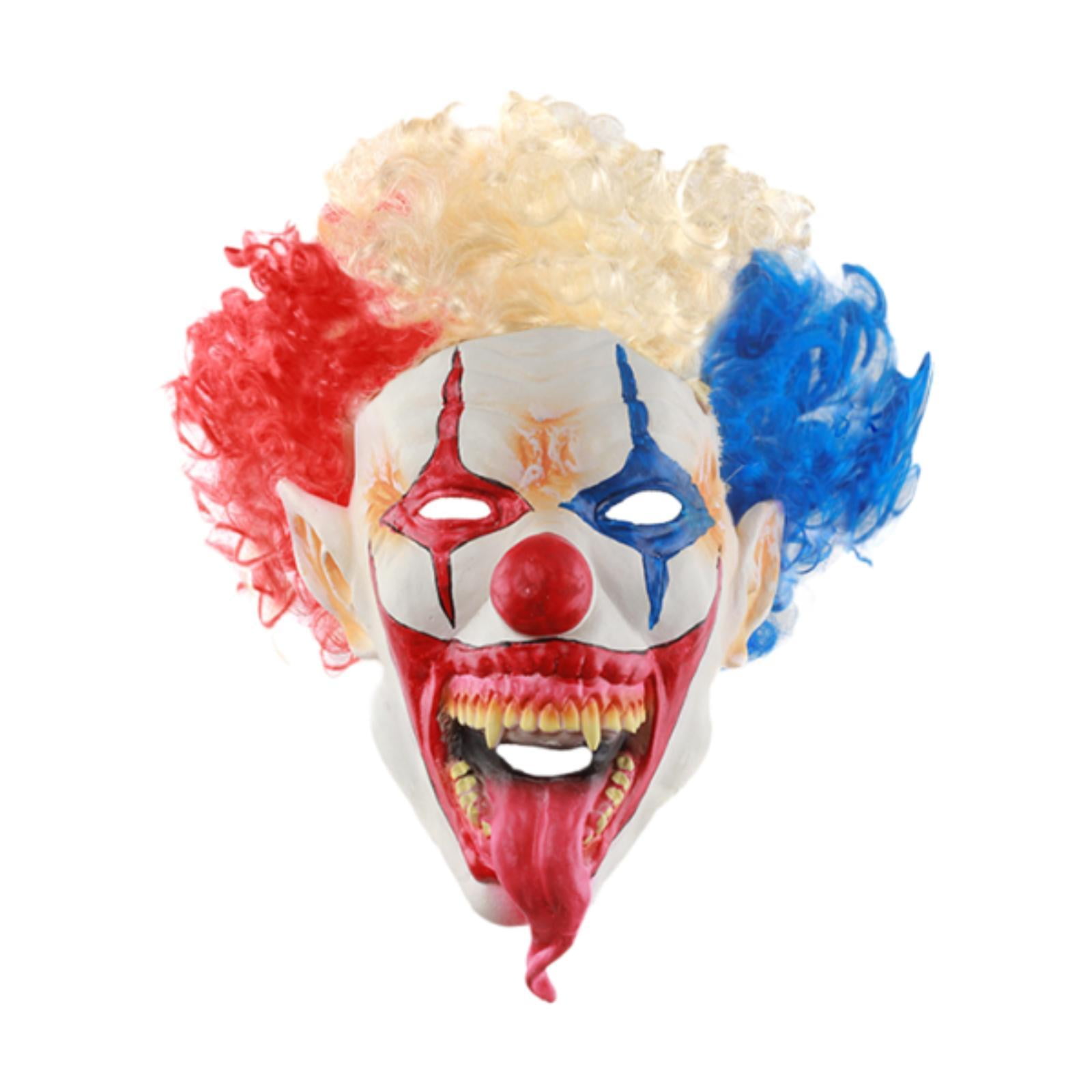 Click here for Beloving Clown Creepy Full Head Cover For Themed P... prices
