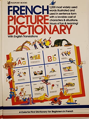 Pre-Owned French Picture Dictionary (English and French Edition ...