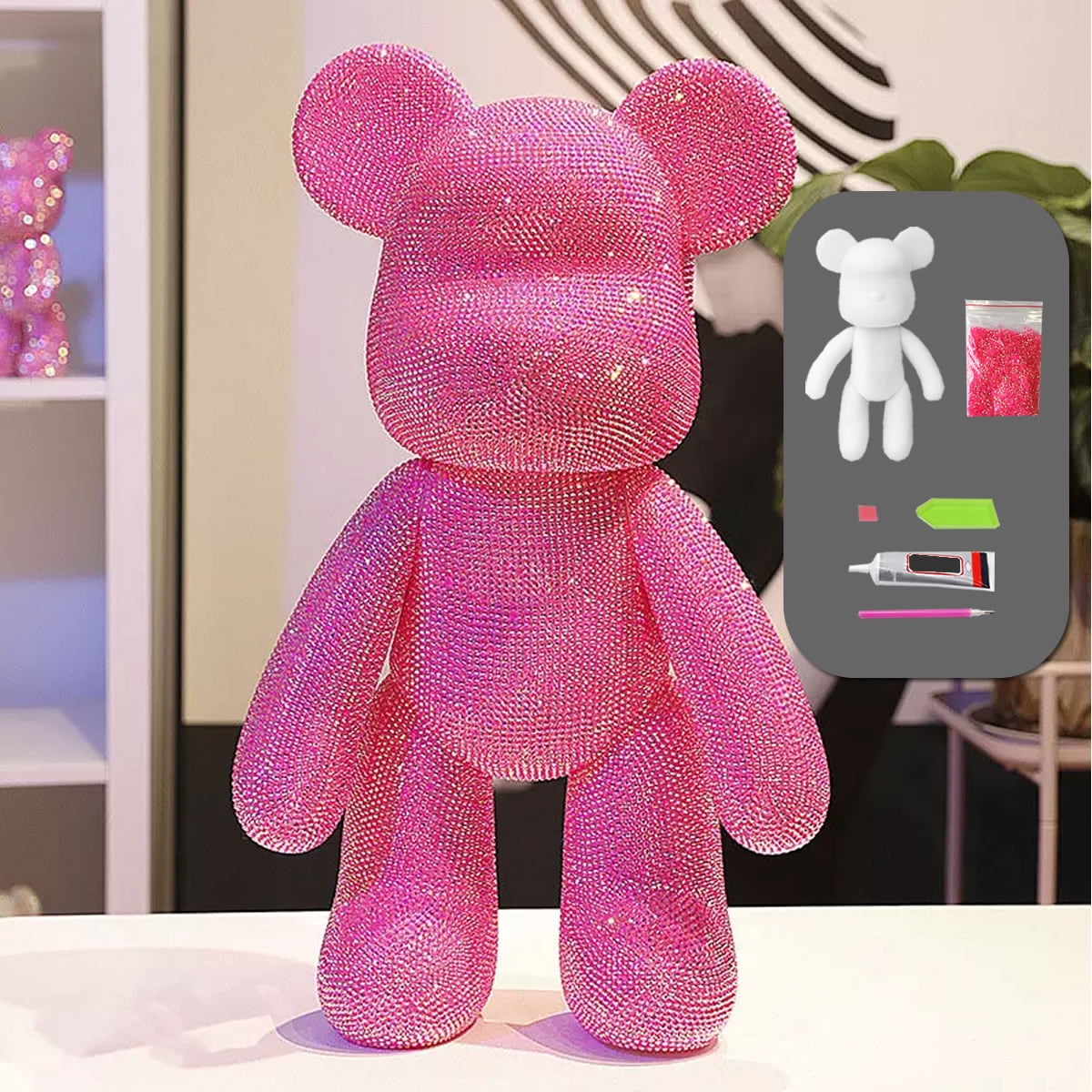 9" DIY Create Art and Craft kits Non-Toxic 5D Diamond Bling Rhinestone ...