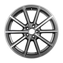 2015-2017 Ford Mustang 18" Machined Charcoal OEM Factory Wheel Rim ...