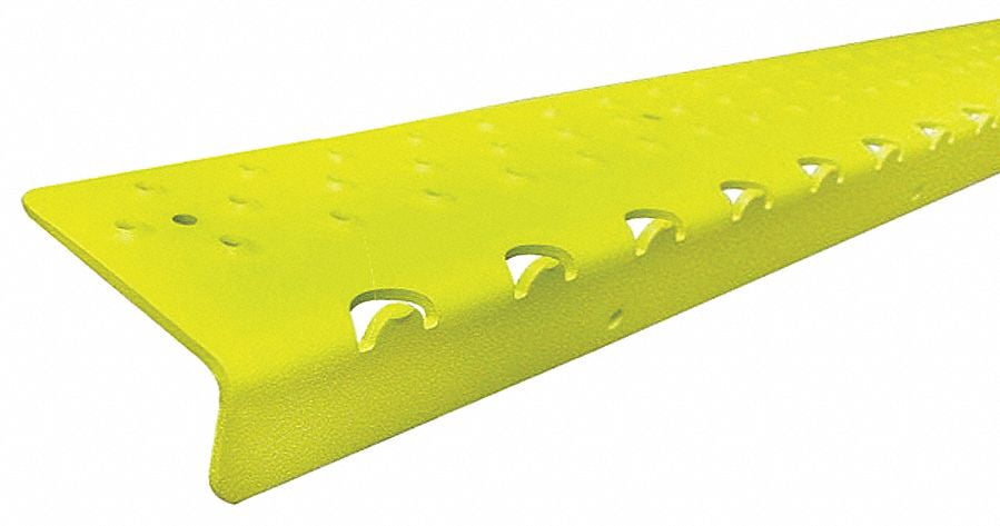 Handi Ramp Stair Nosing,Safety Ylw,48in W,Aluminum NSN122748YL0 ...