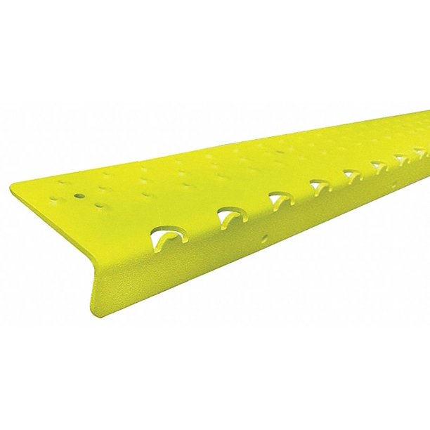 Handi Ramp Stair Nosing,Safety Ylw,48in W,Aluminum NSN122748YL0 ...