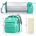 6 in 1 Diaper Bag Backpack with Changing Station, Baby Nappy Changing ...