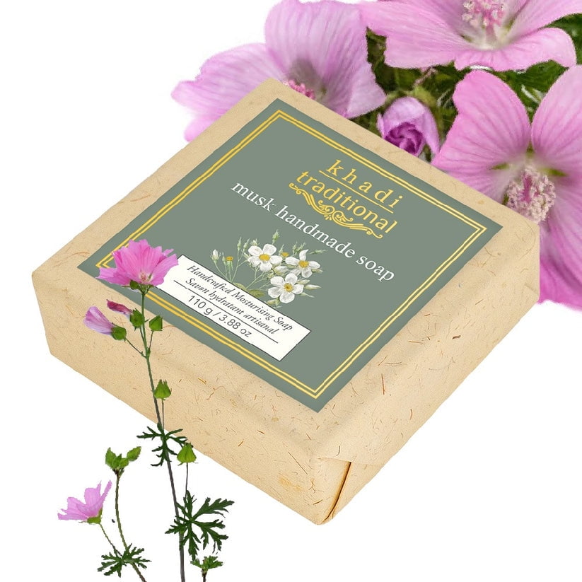 Click here for Khadi Traditional Musk Handmade Soap prices