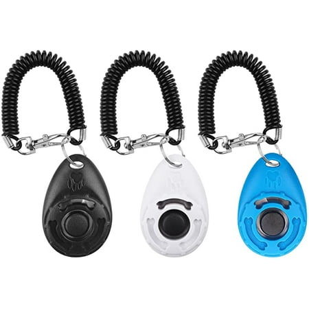 SurrmePuppy Dog Clickers, Dog Clickers with Elastic Strap & Large ...