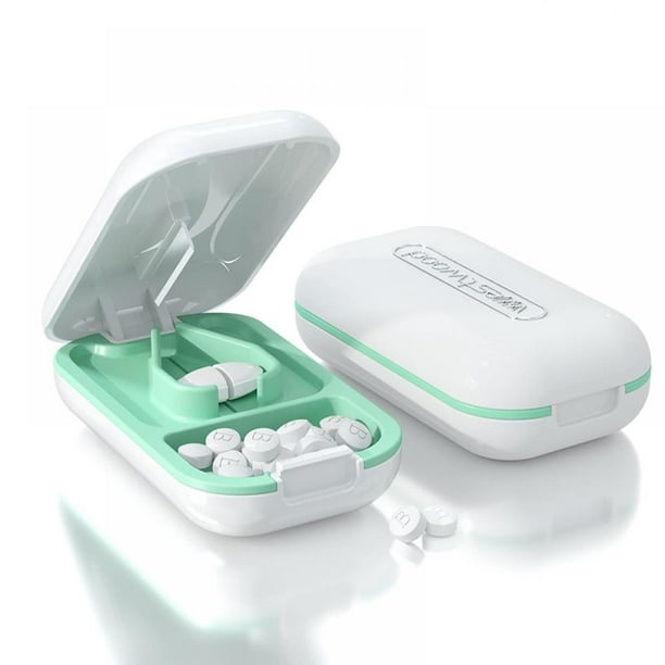 Pill Cutter, Pill Splitter Cutting Small or Large Pills in Half, Pill ...