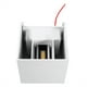 7W LED cuadrado cubo luz de pared interior/exterior hogar dormitorio ...
