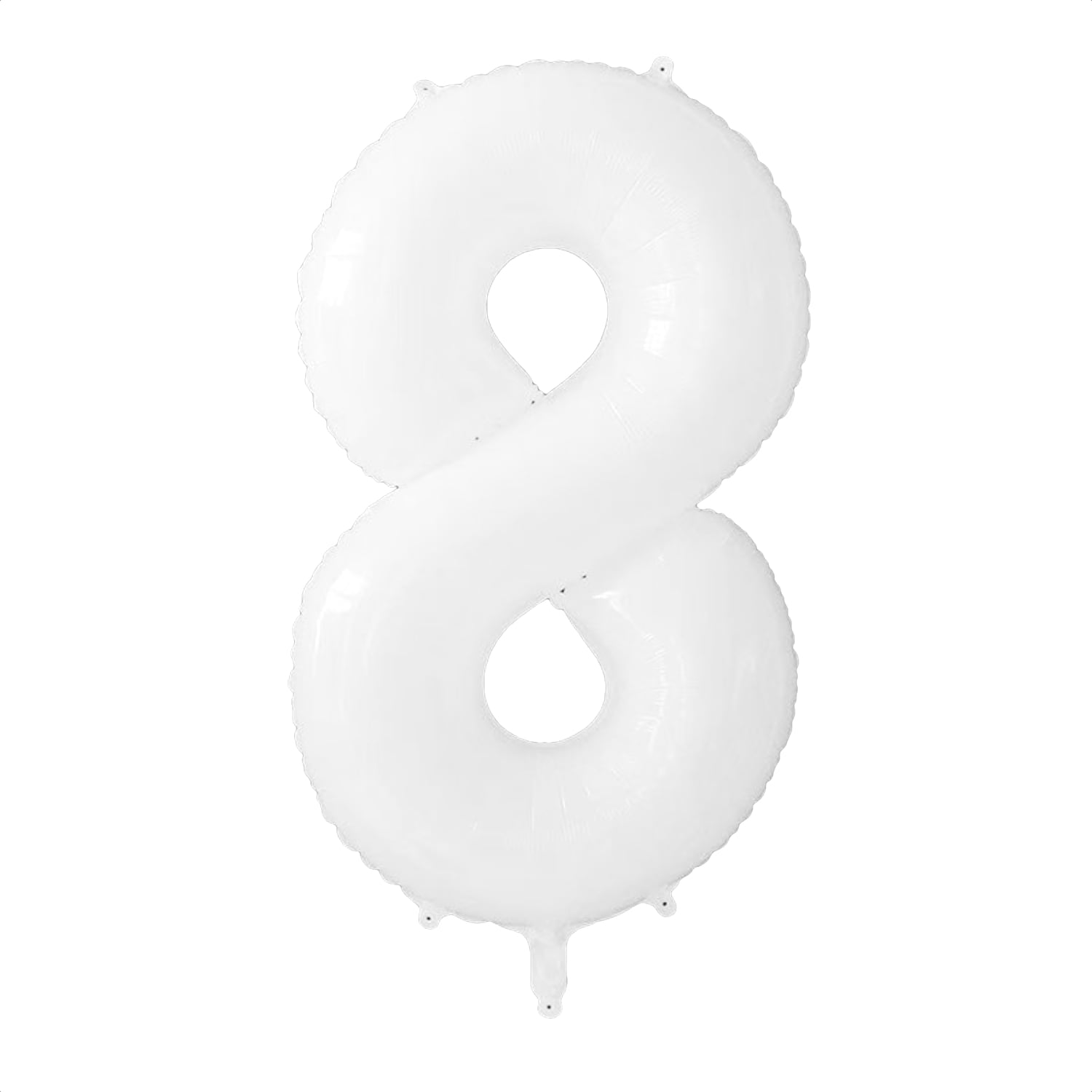 40in White Foil Number Balloon - Perfect for Celebrations - Walmart.com