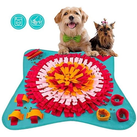 Dog Snuffle Mat, Large Pet Mats for Dogs Soft Pet Nose Work Smell ...