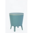 Keter Modern Cool Bar and Side Table Outdoor Patio Furniture with 7.5 ...