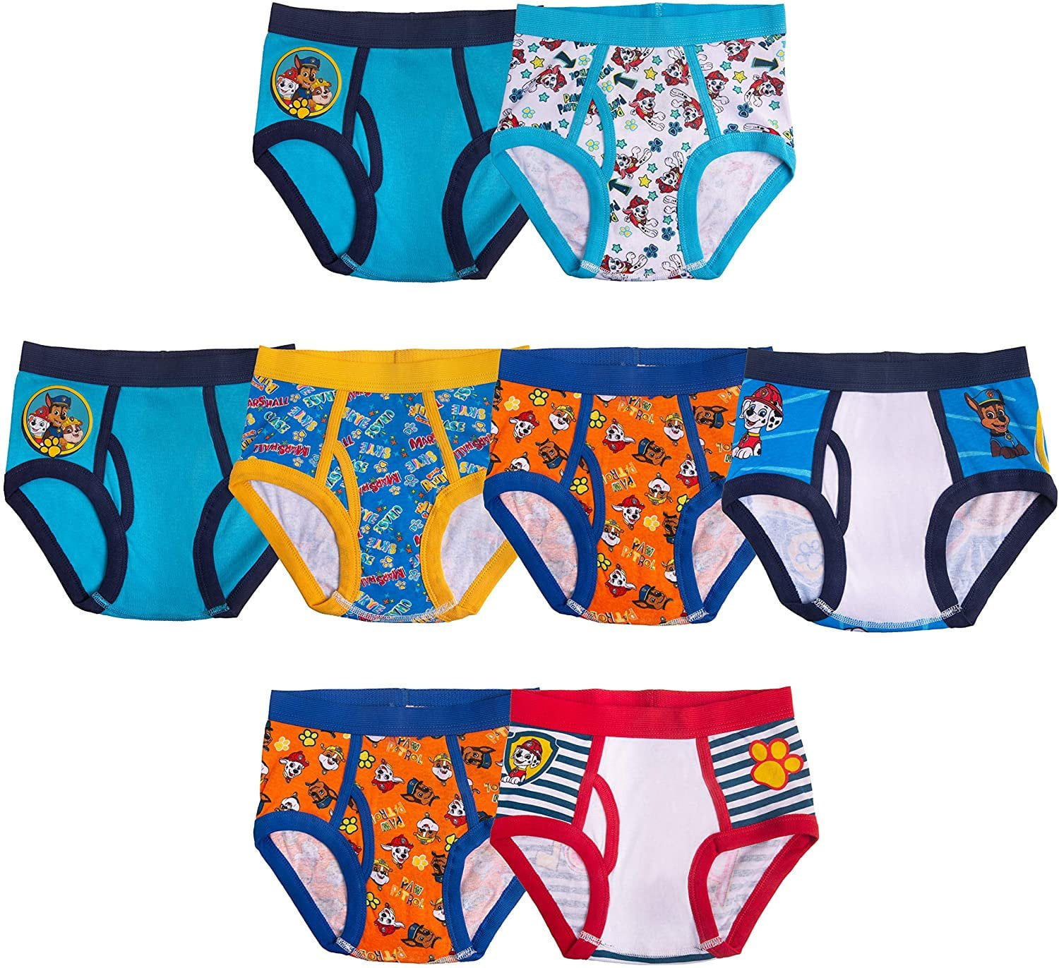 Paw Patrol Boys' Underwear Multipacks, Paw B 8pk Brief, 6 - Walmart.com