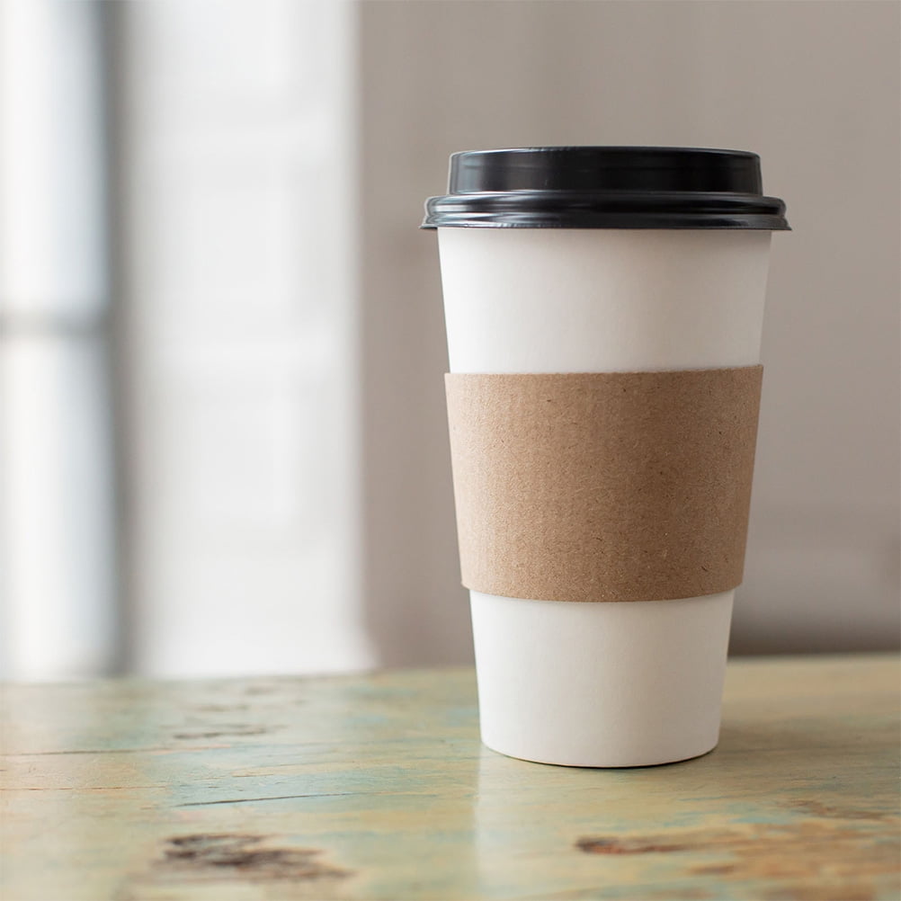 Click here for Lifkome 50pcs Light Brown Cup Sleeves Paper Anti S... prices