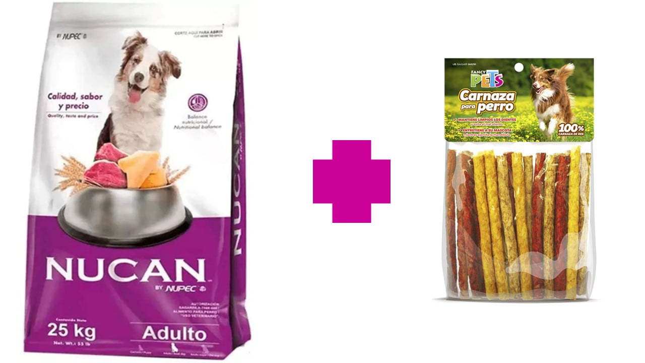 Nucan adulto 25 kg + 20 carnazas fancy pets.- | Walmart en línea