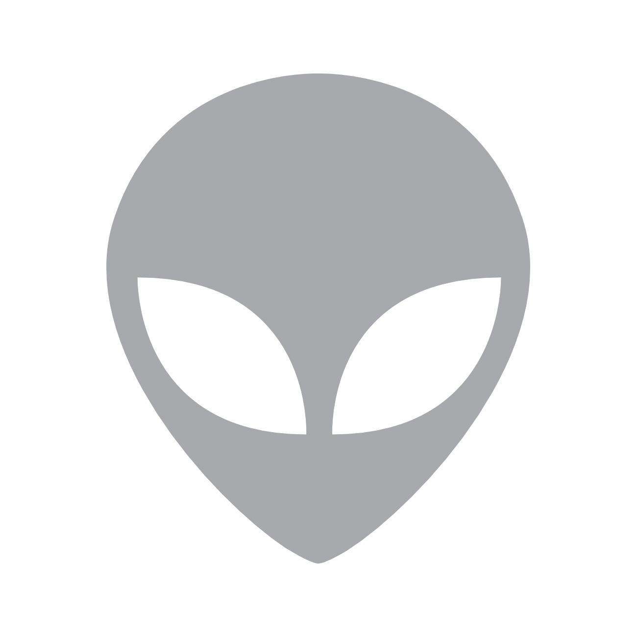 Alien Sticker Decal Die Cut - Self Adhesive Vinyl - Weatherproof - Made ...