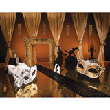 Masquerade Ball Mask Stand Up 1 - Party Decor - 1 Piece - Walmart.com