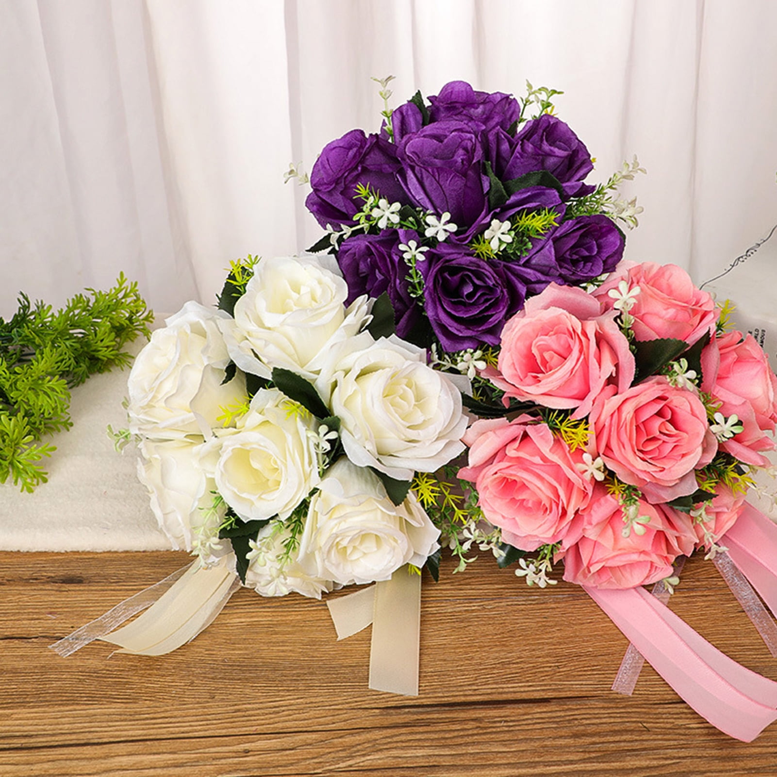 GROFRY Artificial Flower Eco-friendly Beautiful Faux Silk Flower ...