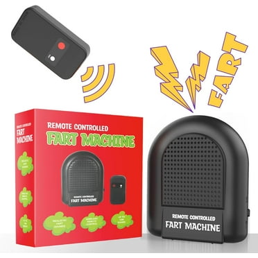 T.J. Wisemen Remote Controlled Farting Machine Toy with 15 Sounds, 3 ...