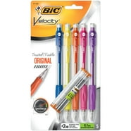 BIC Velocity Max #2 Mechanical Pencils, Assorted Color Barrels, 5 Count ...