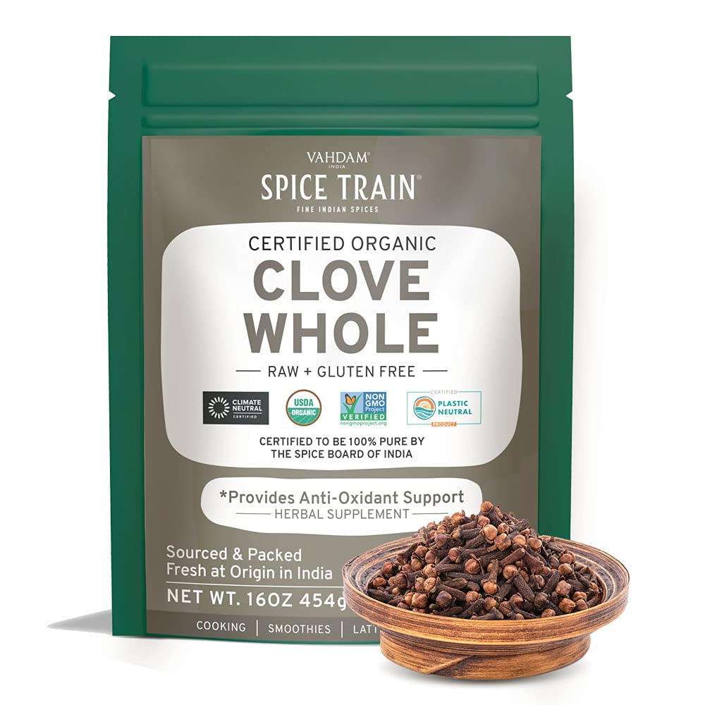 SPICE TRAIN Whole Cloves, 11 Ounces, Organic Clove Whole - Walmart.com
