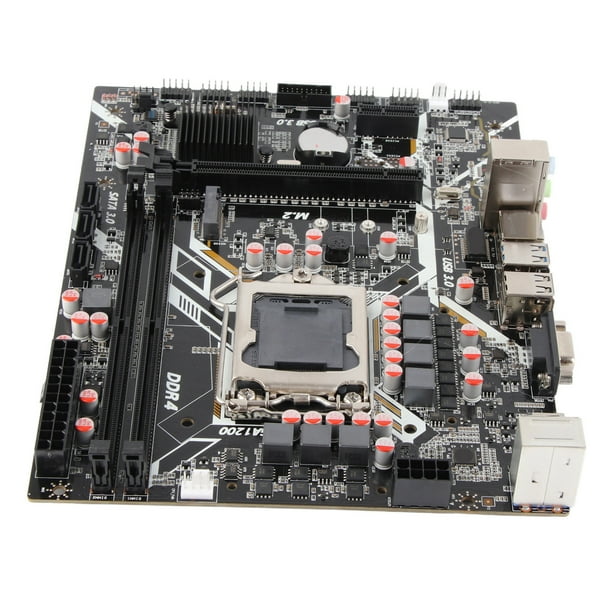 Gaming Motherboard, NVME M.2 Interface LGA 1200 Support DDR4 ...