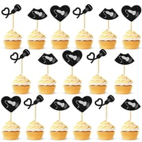 Sonography Cupcake Toppers, 24 PCS Ultrasound Cake Decorations for ...