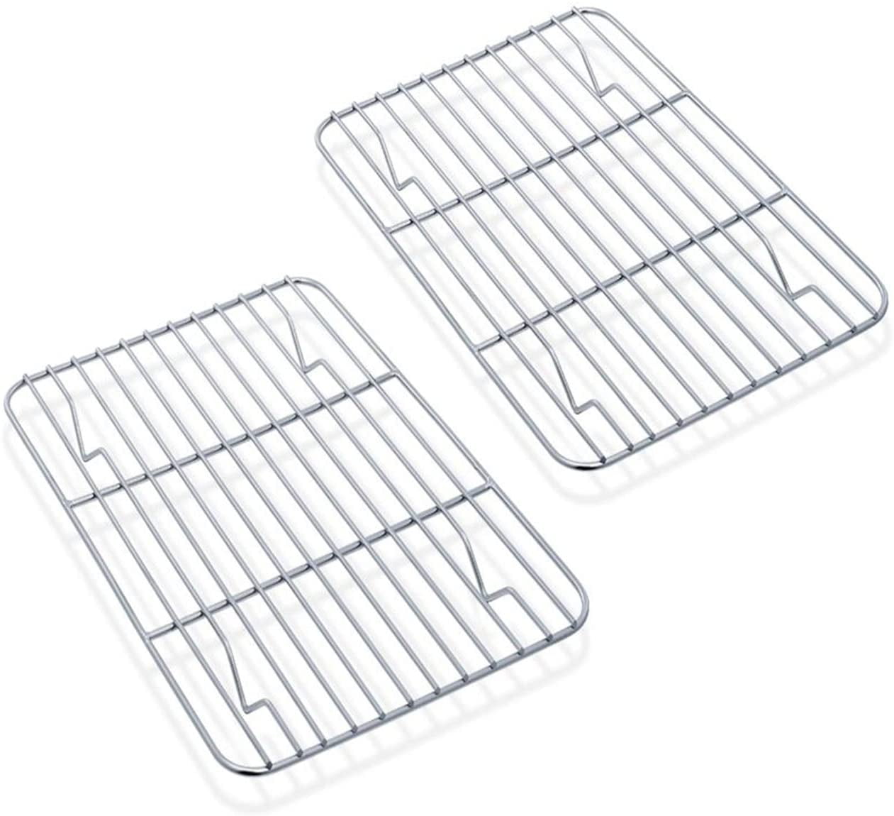 Set of 2, Cooling Grid, Stainless Steel Cake Grid for Roasting, Baking ...