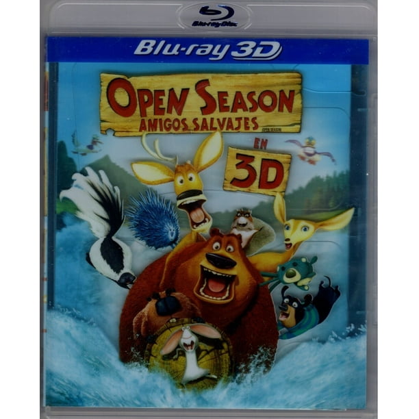 Open Season Amigos Salvajes Pelicula Blu-ray 3d Sony Blu-ray 3D ...
