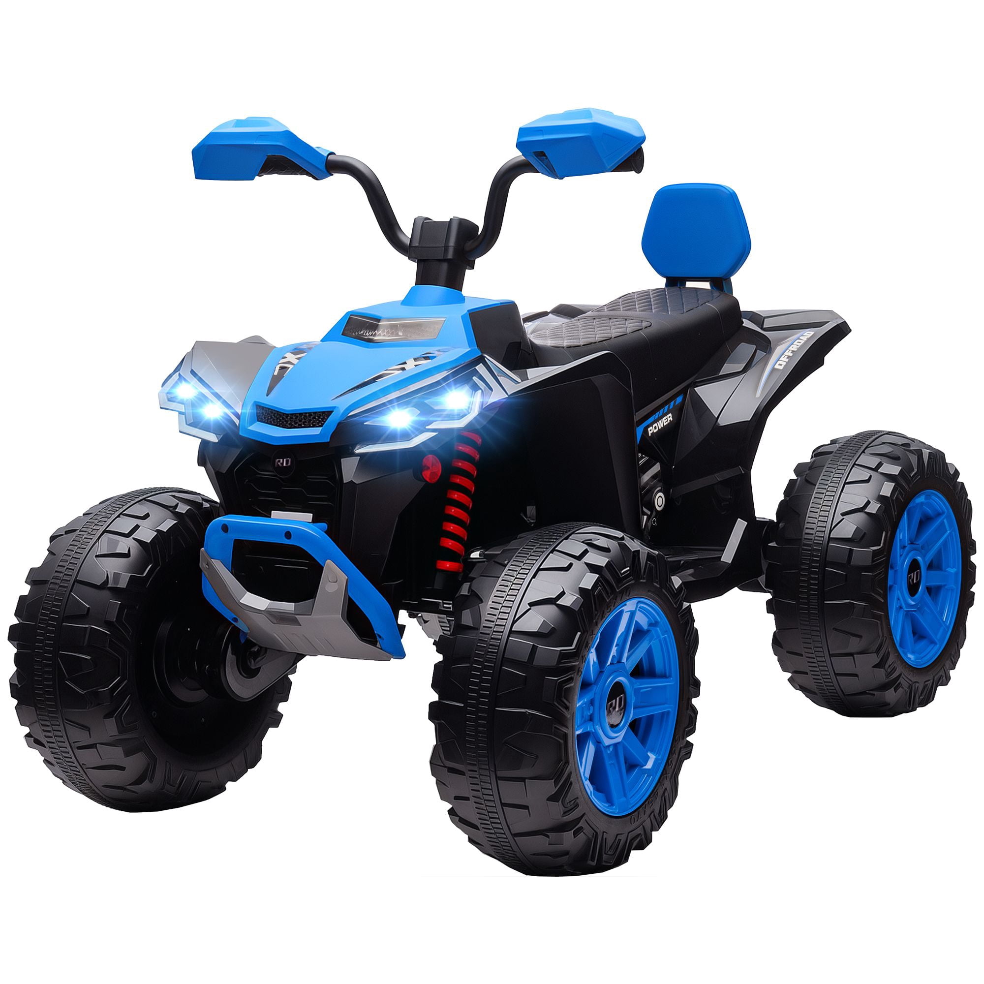 Click here for Unbranded Qaba 2-Seater Blue Electric Atv Ride-On... prices