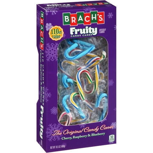 Brach s Cherry Raspberry Blueberry Mini Candy Canes 16 5 Oz brach-s-cherry-raspberry-blueberry-mini-candy-canes-16-5-oz