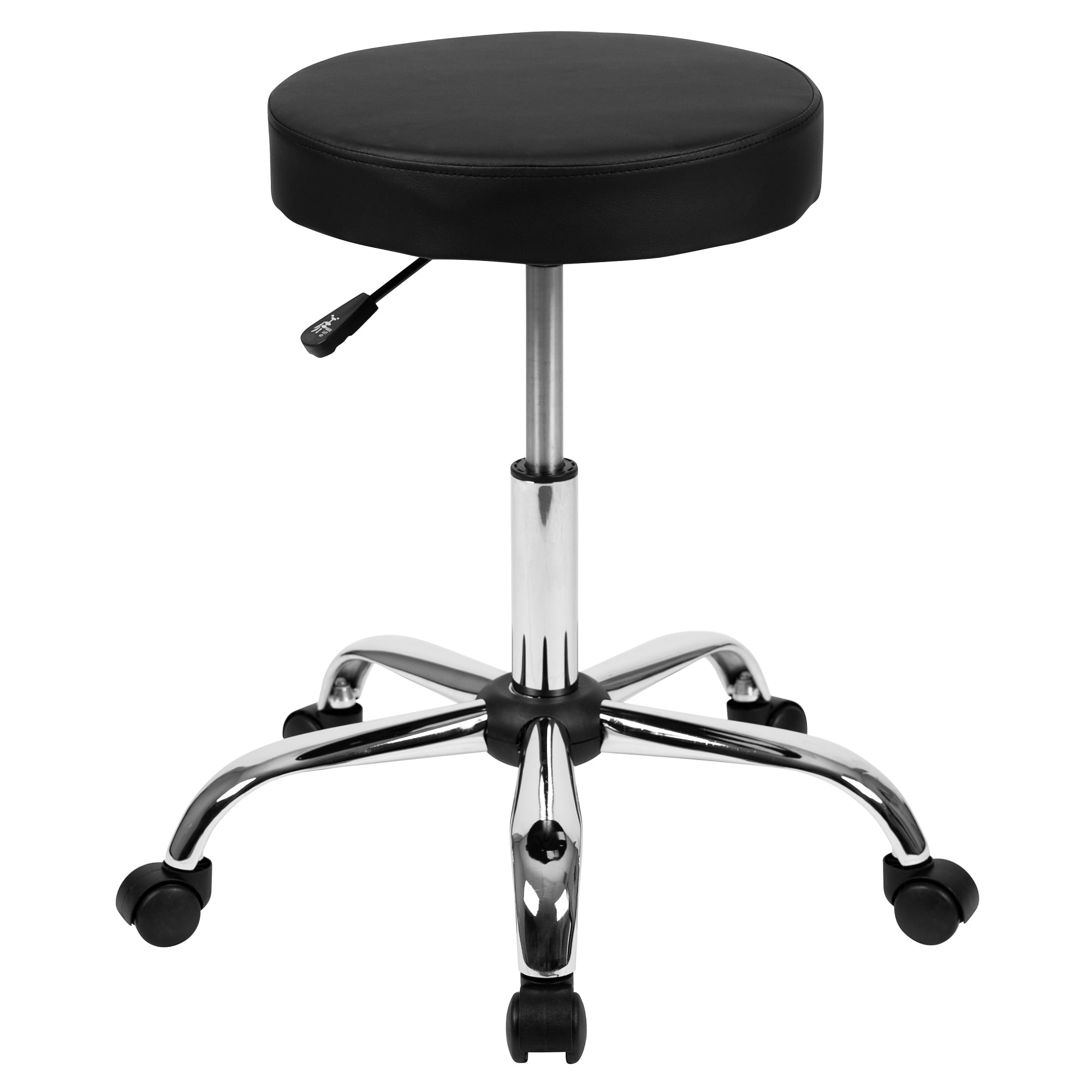 Flash Furniture HERCULES Series Black Backless Medical Doctor Stool ...