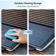 otnbgsr 4 packs of cleaning sponges 12207 and 2 packs of grill scrapers ...