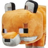 Minecraft Plush Fox Stuffed Animal, Soft 8-Inch Video Game Character ...